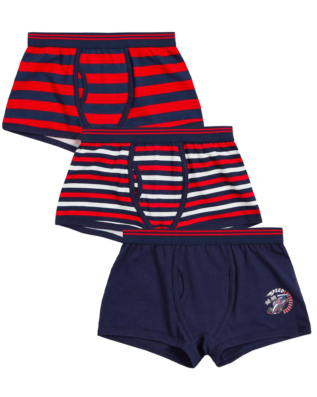 Boys 3 Pack Racing Car Boxers – Slumber Hut
