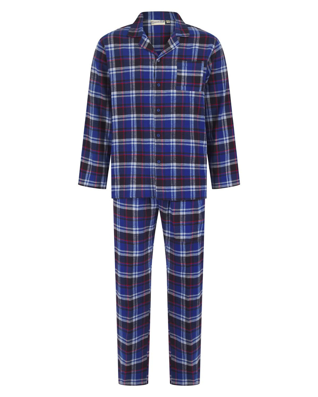 Walker Reid Mens Brushed Cotton Tailored Pyjamas – Slumber Hut