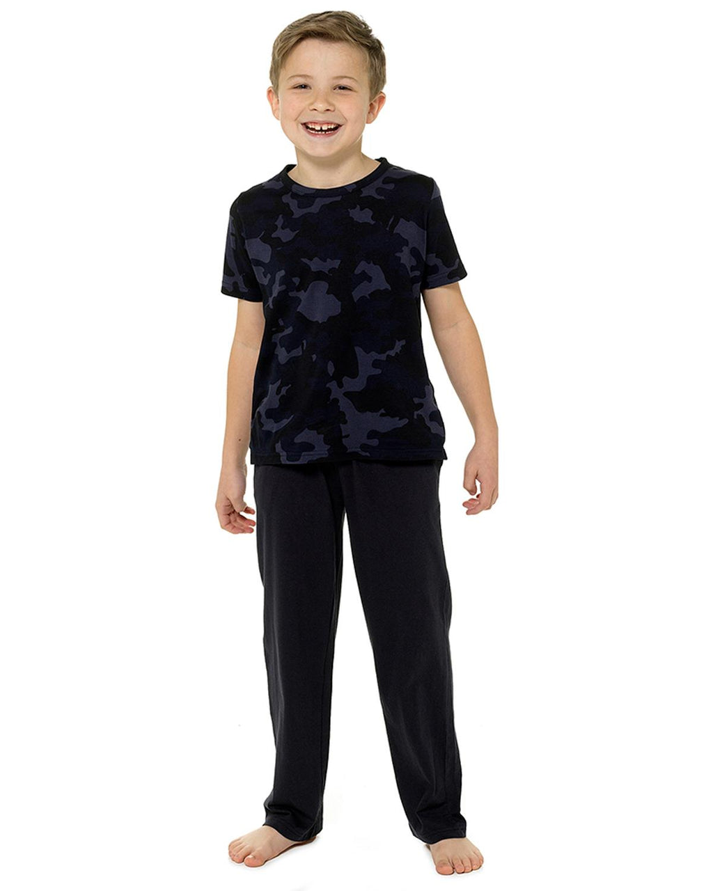 Foxbury Boys Blue Camo Long Pyjamas – Slumber Hut