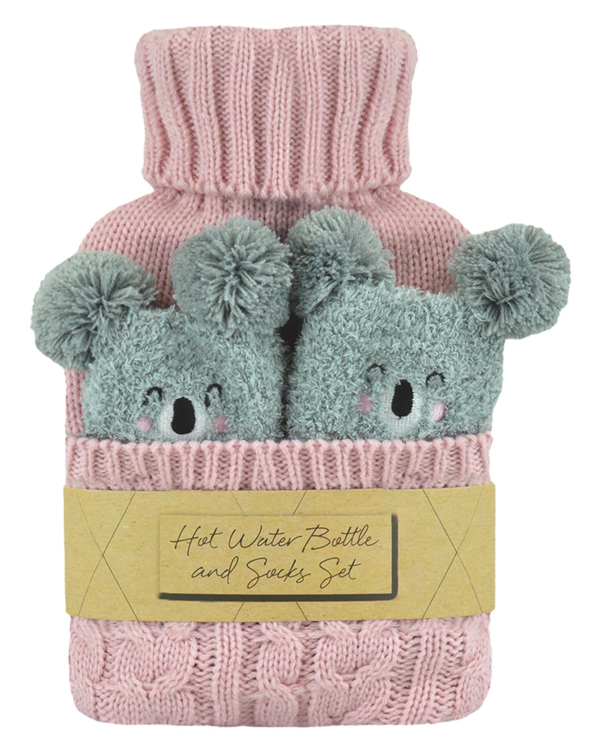 Hot water bottle gift set store