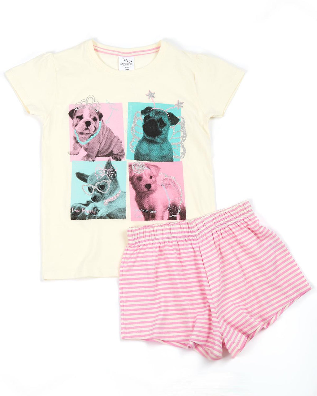 Girls Puppy Princess Short Pyjamas – Slumber Hut
