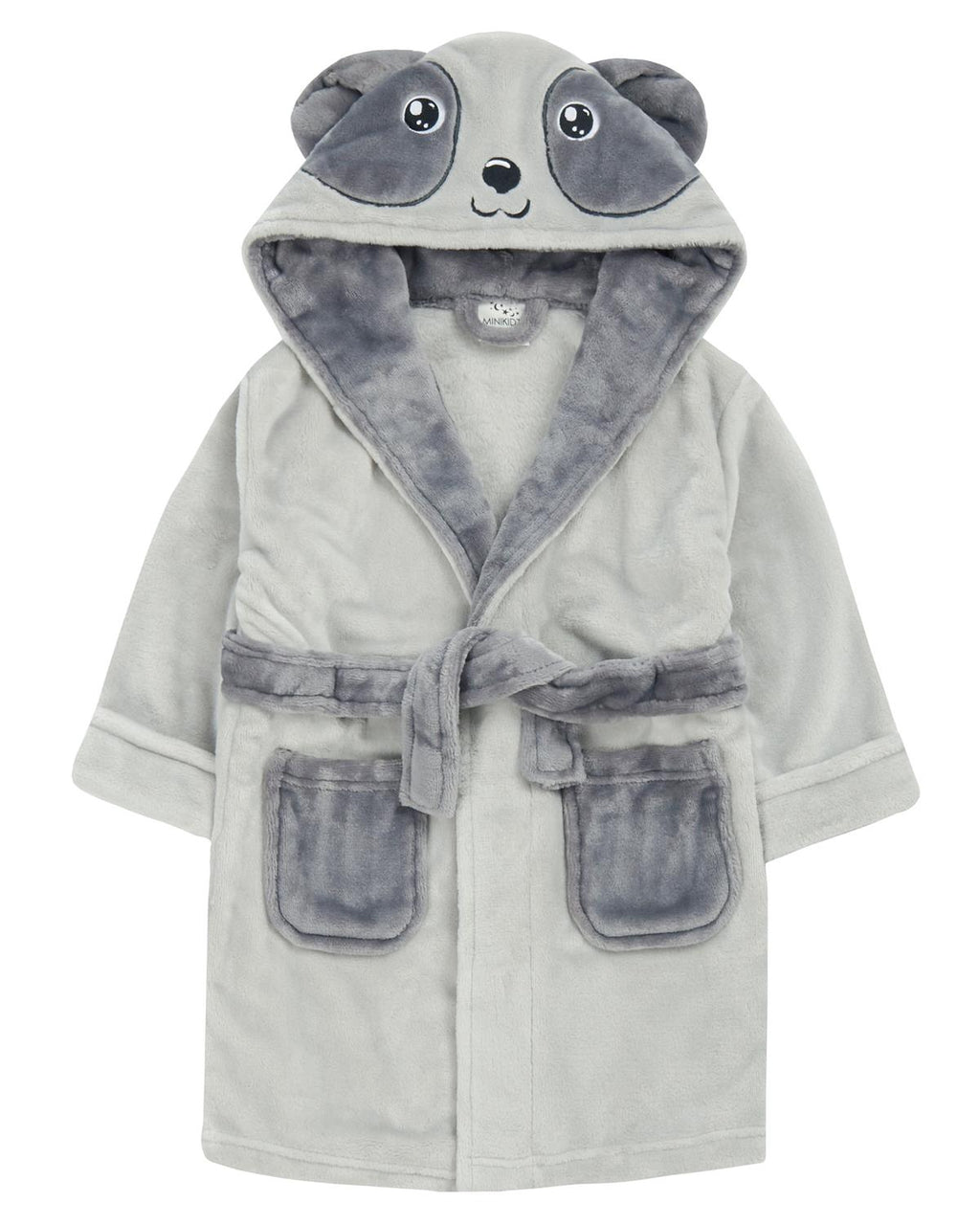 Kids Grey Panda Dressing Gown – Slumber Hut